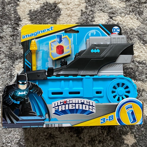 Fisher-Price | Toys | New Imaginext Dc Super Friends Batman Battech Bat ...
